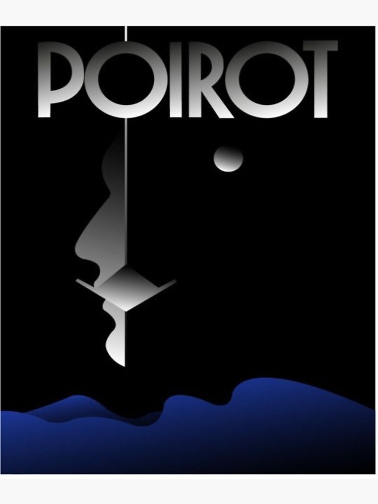 "Iconic Poirot Theme" Sticker for Sale by YOURI-CHAN | Redbubble