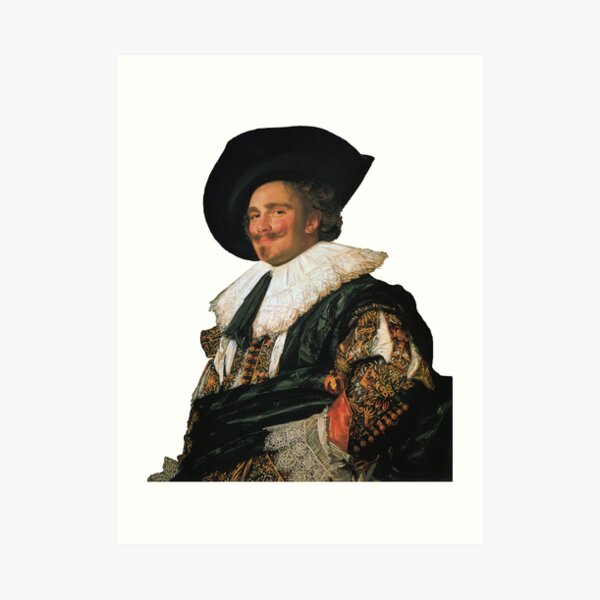 "Laughing Cavalier by Frans Hals" Art Print by LexBauer | Redbubble