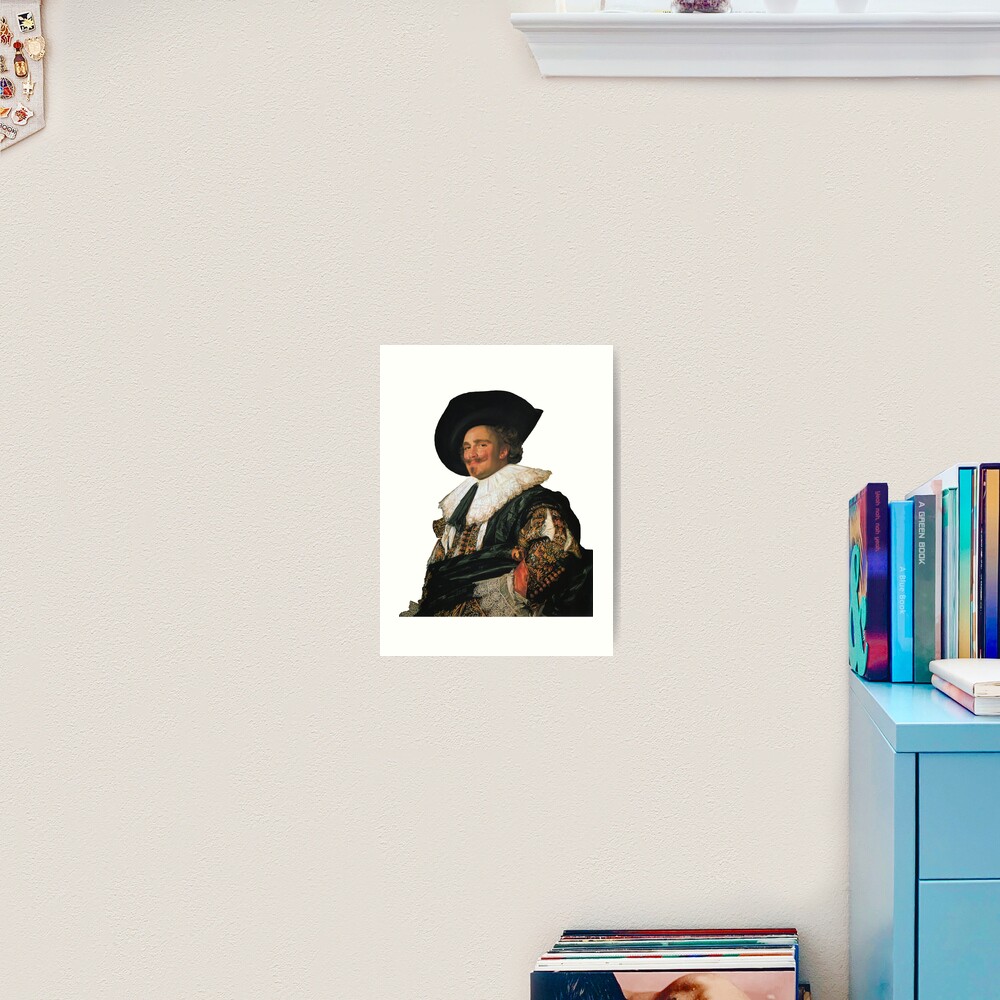 "Laughing Cavalier by Frans Hals" Art Print by LexBauer | Redbubble