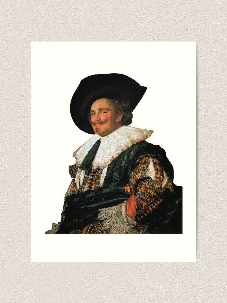 "Laughing Cavalier by Frans Hals" Art Print by LexBauer | Redbubble