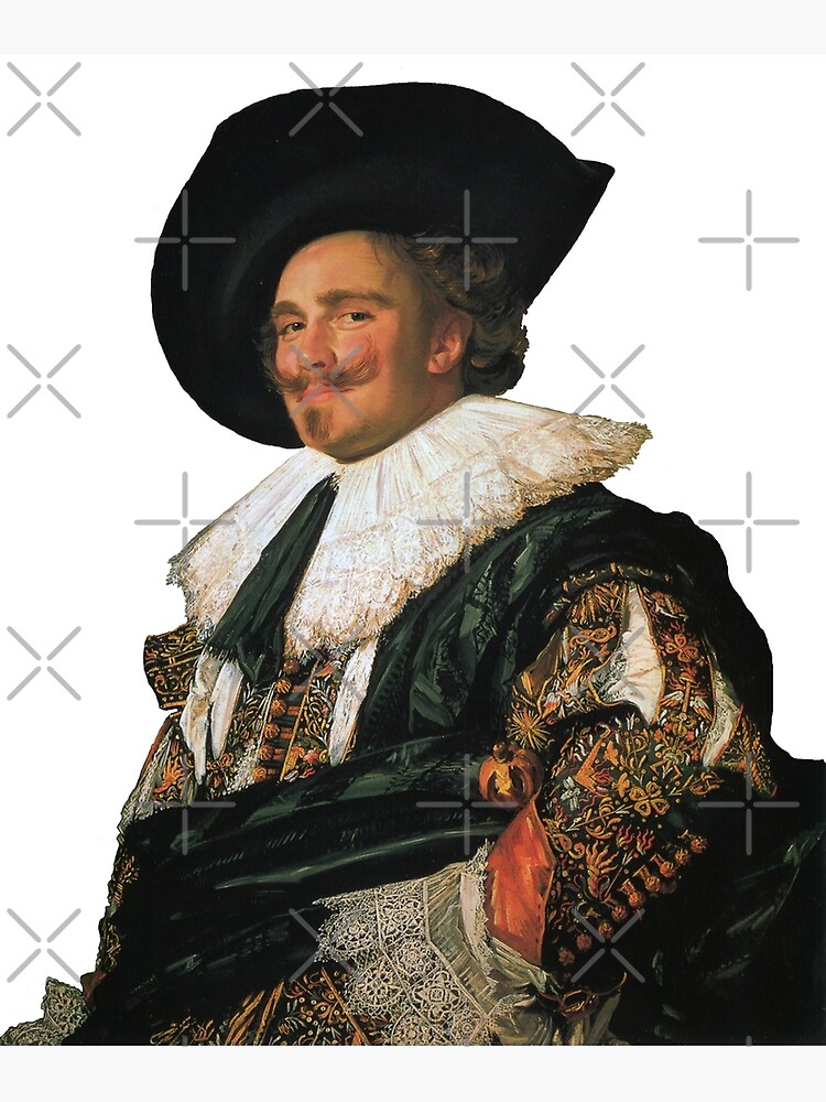 "Laughing Cavalier by Frans Hals" Art Print by LexBauer | Redbubble