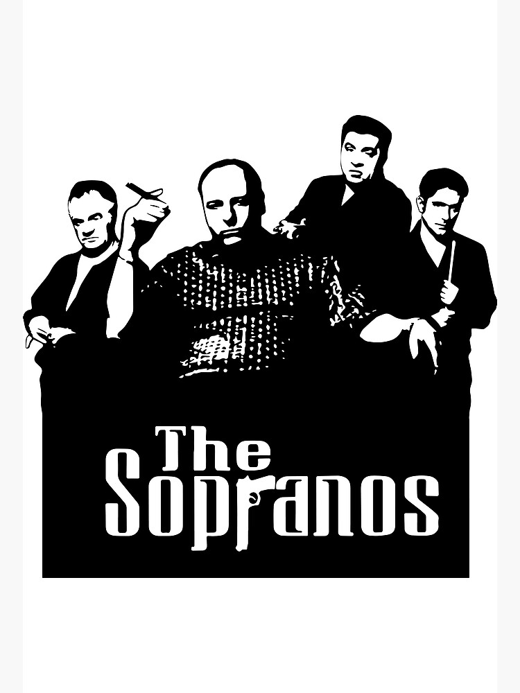 "The sopranos clan" Poster for Sale by dkvir | Redbubble