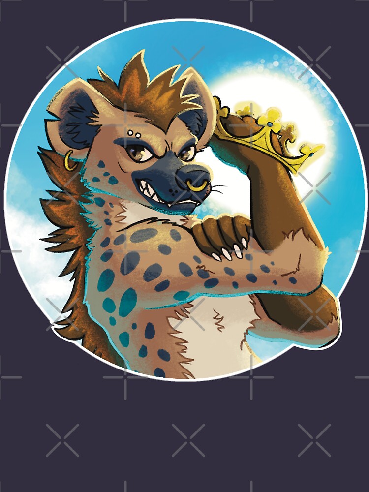"Hyenas Queen" T-shirt for Sale by Azilord | Redbubble | azilord t ...