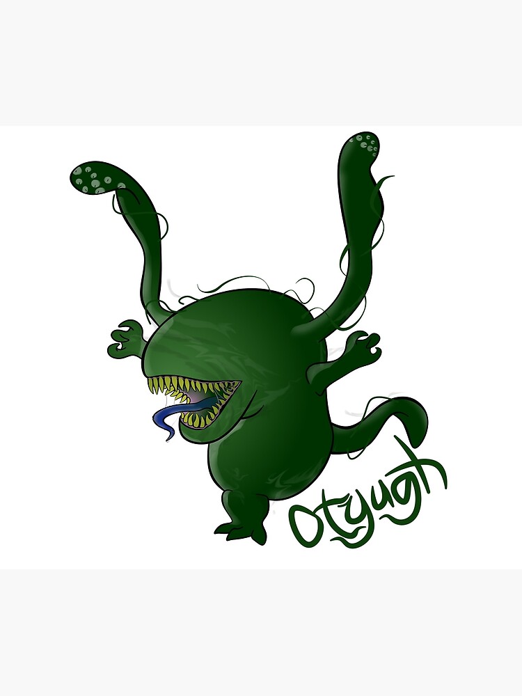 Póster «Alfabeto de Monstruos / Día 15 / Letra O / Otyugh» de ...