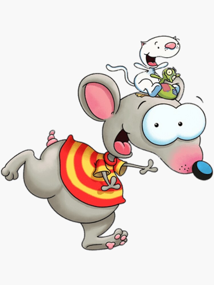 "Toopy and Binoo" Sticker for Sale by BornInSeptember | Redbubble