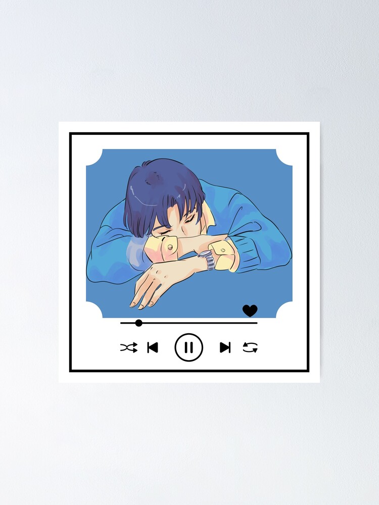 "Anime playlist Sticker" Poster for Sale by AB-ARTS | Redbubble