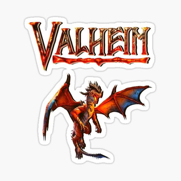 "Valheim" Sticker for Sale by Roubika | Redbubble