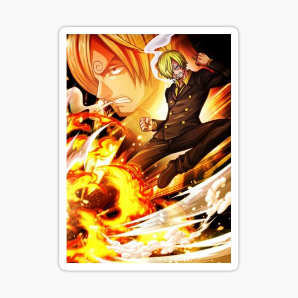 "Sanji" Sticker for Sale by Sssd22 | Redbubble
