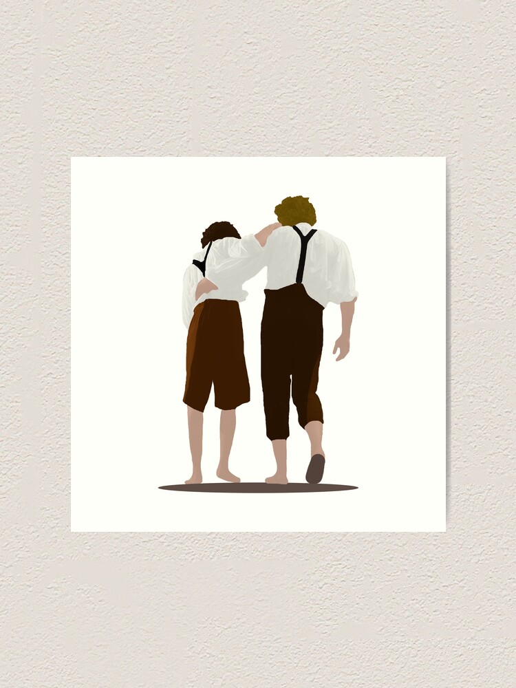 "Frodo and Sam" Art Print for Sale by MalteseArtist | Redbubble