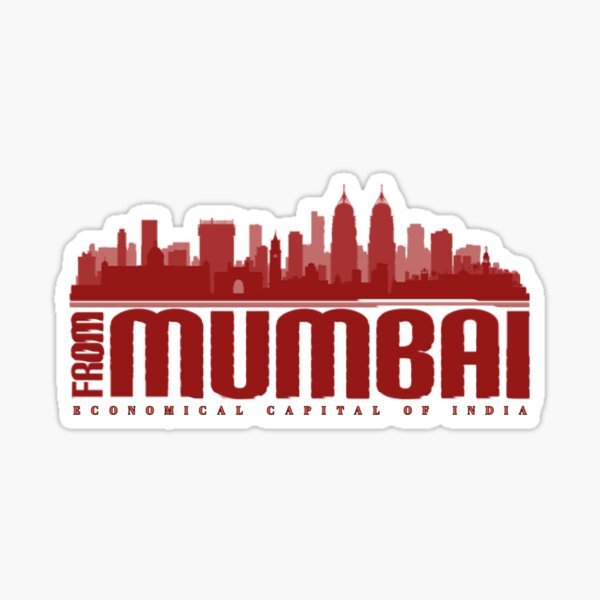 "Mumbai City | Economical capital of India " Sticker for Sale by Shopy ...