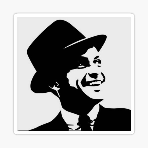 "Frank Sinatra - Album" Sticker for Sale by Clemensds | Redbubble