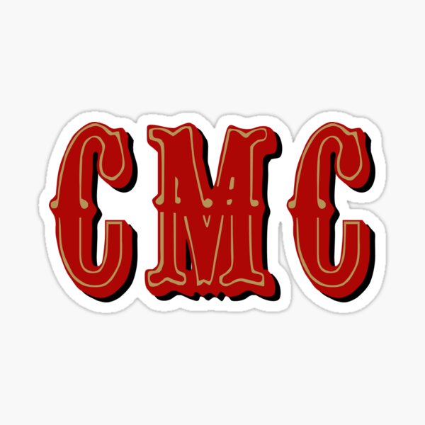 "CMC 49ers " Sticker for Sale by the-rtist | Redbubble