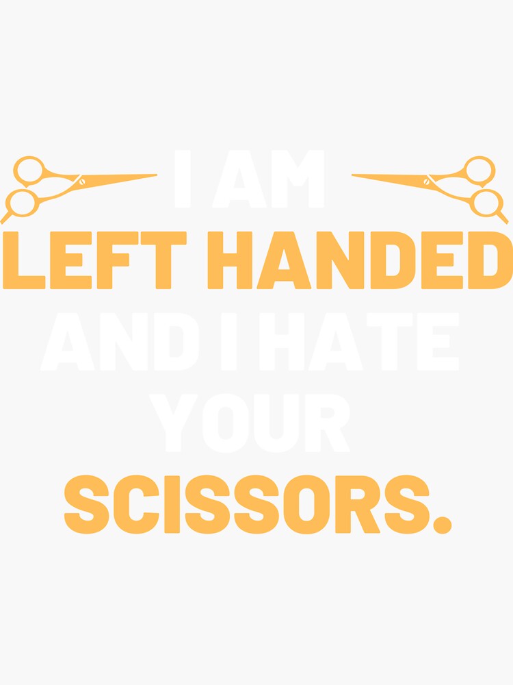 "Proud Lefty Memes for Left Handed" Sticker for Sale by Artworksco ...