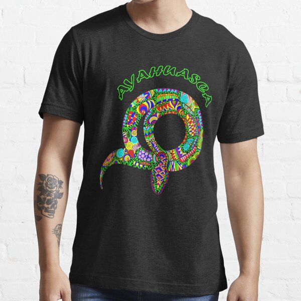 "Psychedelic DMT Snake of Ayahuasca Spiritual Sacred Geometry191" T ...