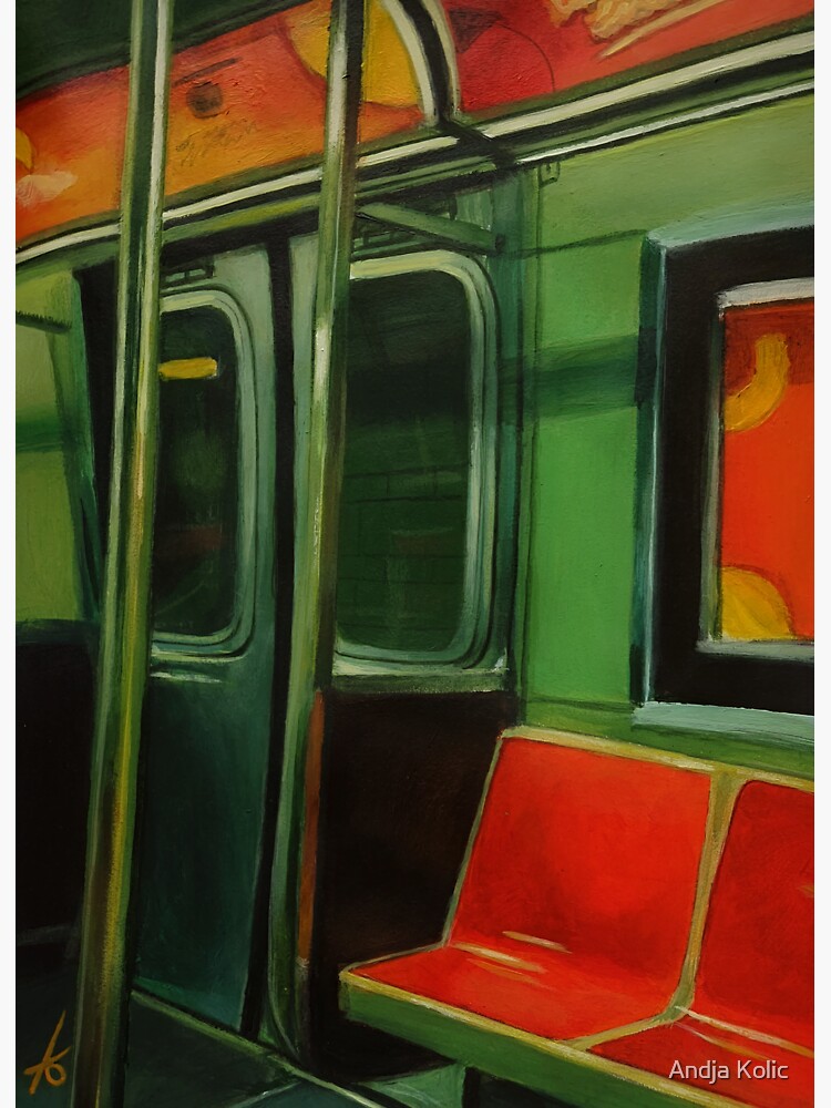 "Public transportation " Sticker for Sale by andjicu | Redbubble