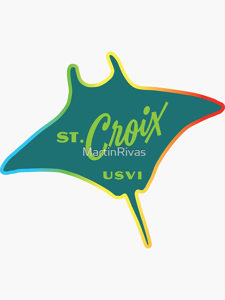 "St. Croix USVI" Sticker for Sale by MartinRivas | Redbubble