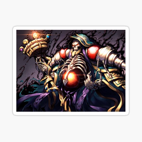 "Ainz Ooal Gown" Sticker for Sale by Juste789 | Redbubble