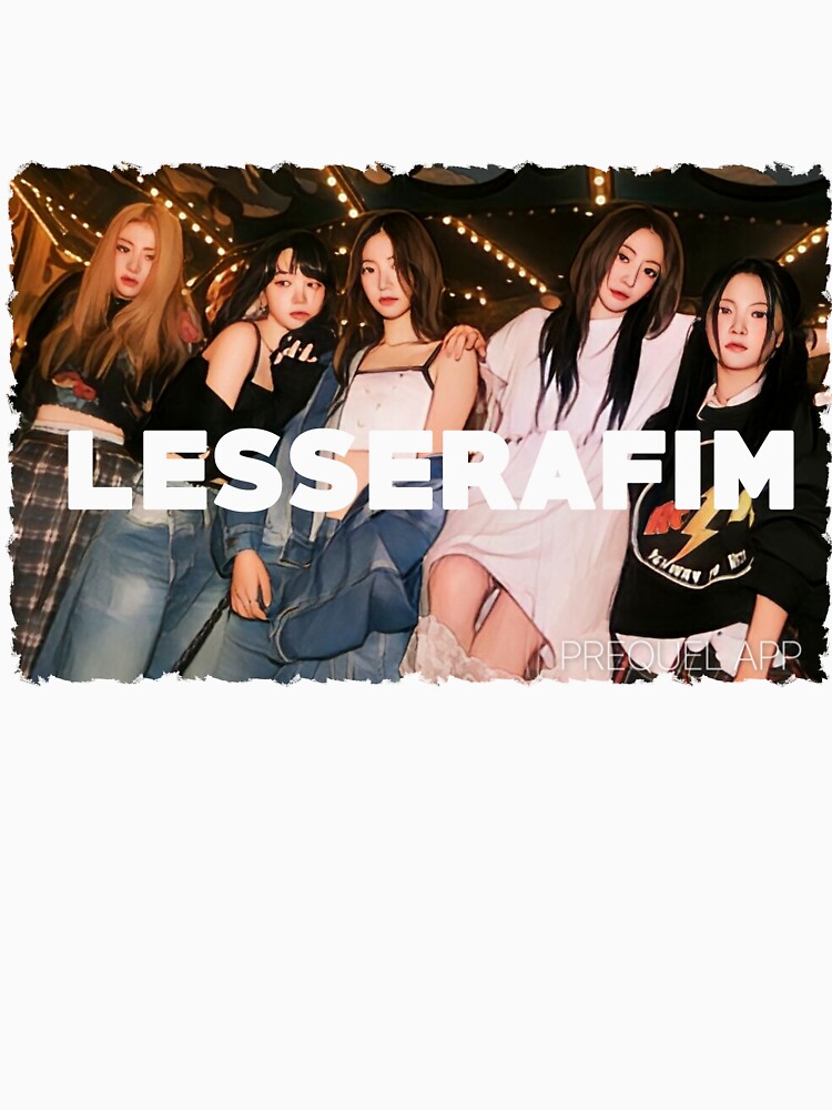 "Lesserafim Vector" Essential T-Shirt for Sale by myusic | Redbubble