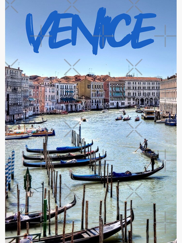"Clear sky Venice " Sticker for Sale by CitiesWorldwide | Redbubble