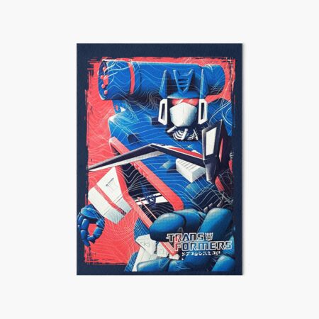 "Soundwave (Japan release ad)" Art Board Print for Sale by lock-it-down ...