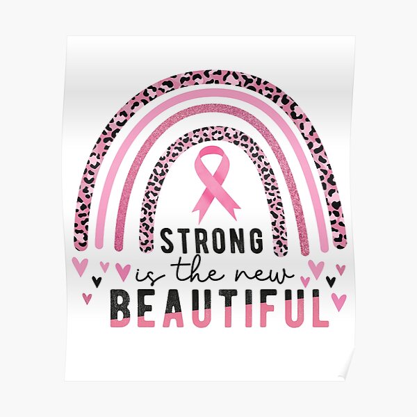 Póster «El nuevo logo del arcoíris de Schön Pinktober es fuerte» de ...