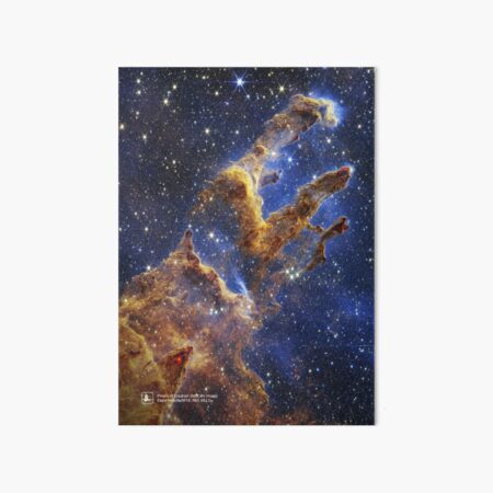 "JWST Pillars of Creation, 2022 (James Webb/JWST) — space poster ...