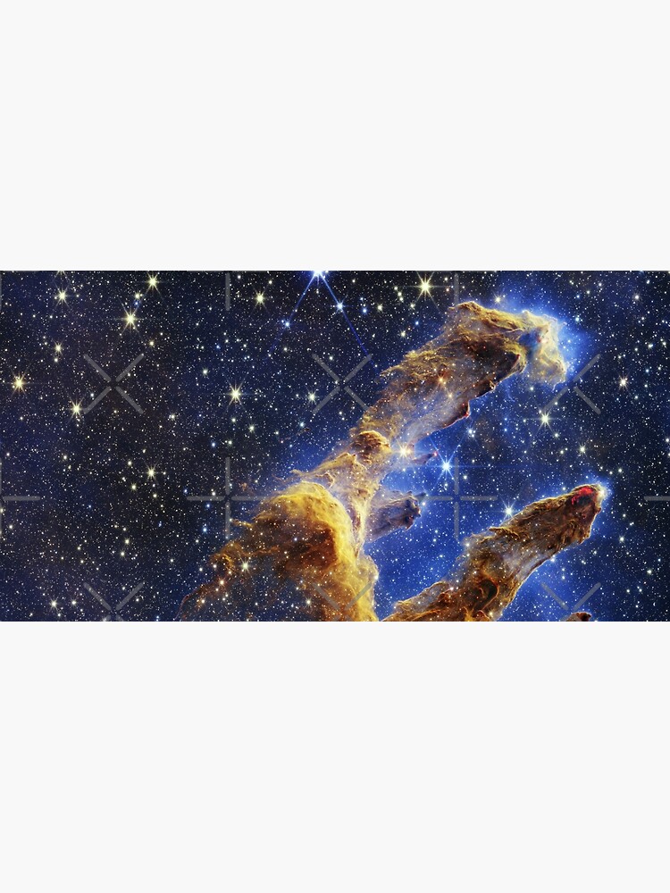 "JWST Pillars of Creation, 2022 (James Webb/JWST) — space poster ...