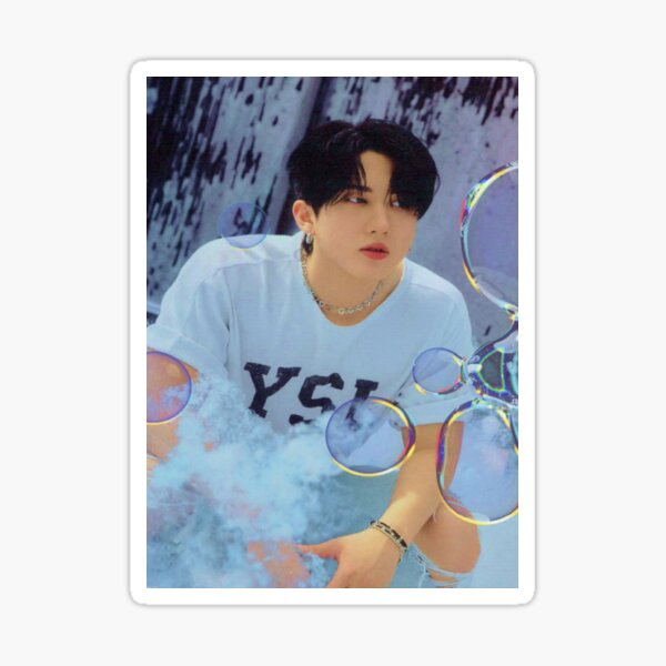 "[Stray Kids]Changbin T-CRUSH" Sticker for Sale by membercott | Redbubble