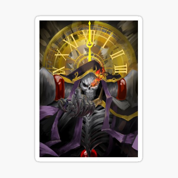 "Ainz Ooal Gown" Sticker for Sale by VicNormandin | Redbubble