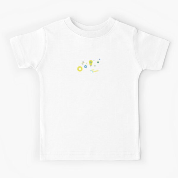 "Bluey Mechanics Solar system blue and yellow universe" Kids T-Shirt ...