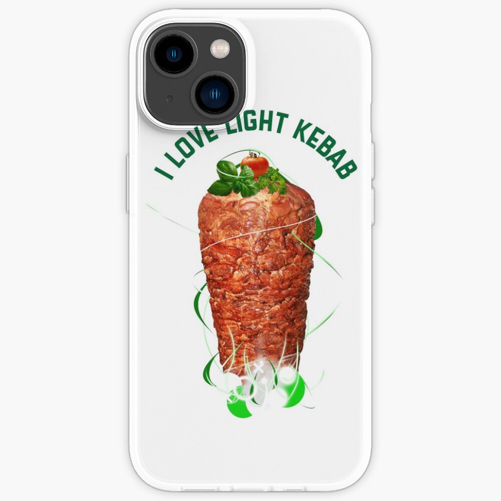 "I love Light Kebab" iPhone Case for Sale by Delpieroo | Redbubble