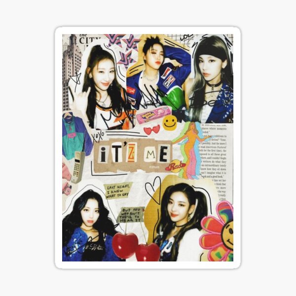 "[ITZY] It'z Me" Sticker for Sale by membercott | Redbubble