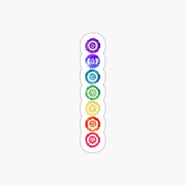 "Chakra alignment " Sticker for Sale by Trinity-3dom | Redbubble