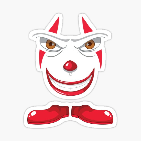 "killer clowns from outer space" Sticker for Sale by tiznight | Redbubble