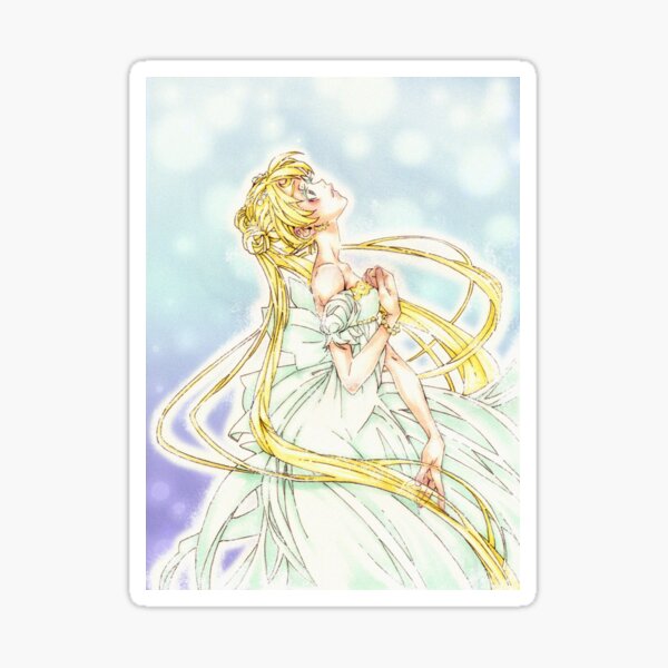 "Princess Serenity" Sticker for Sale by SpaceMonolith | Redbubble