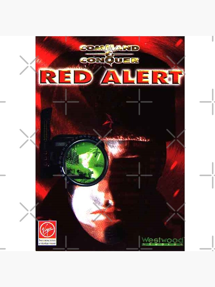 "Red Alert Cover " Poster by MammothTank | Redbubble