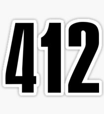412: Stickers | Redbubble