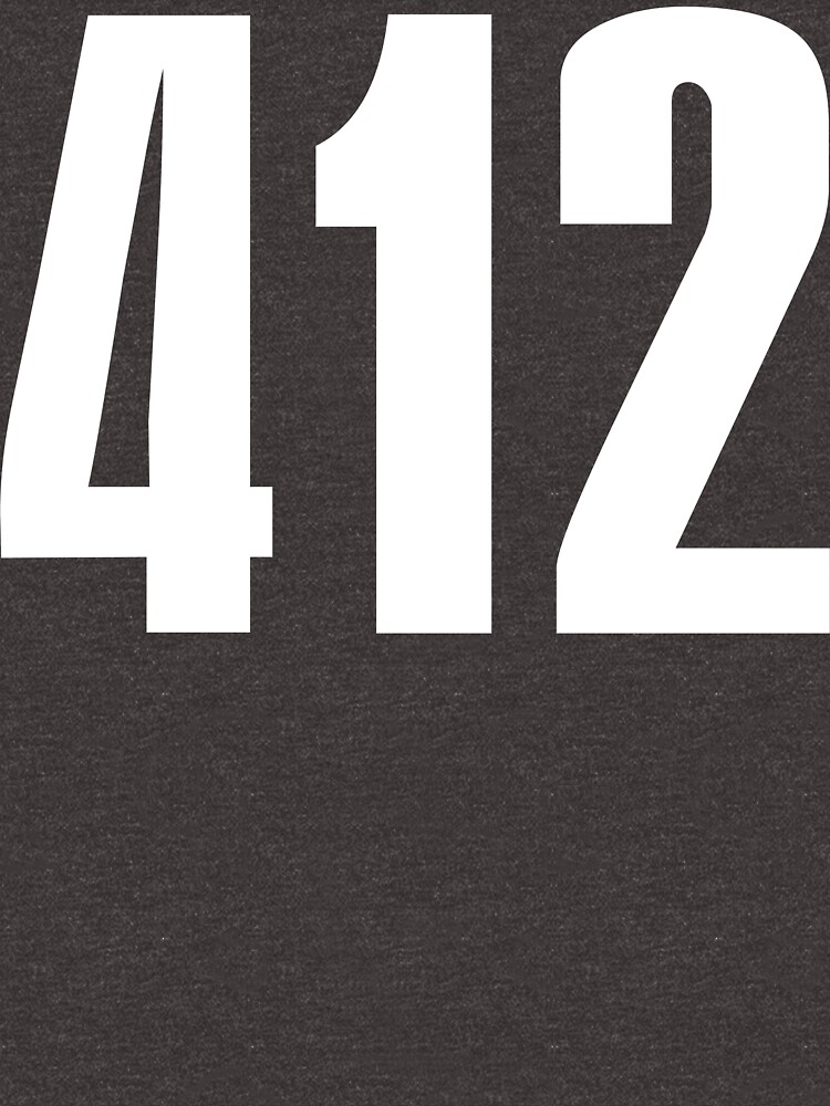 "412 Pittsburg | Phone Area Code Shirts" Pullover Hoodie for Sale by ...
