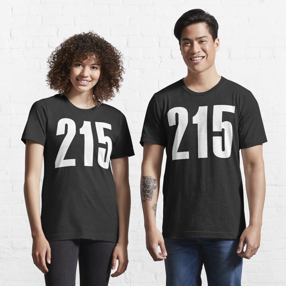 "215 Philly | Phone Area Code Shirts" T-shirt by FreshThreadShop ...