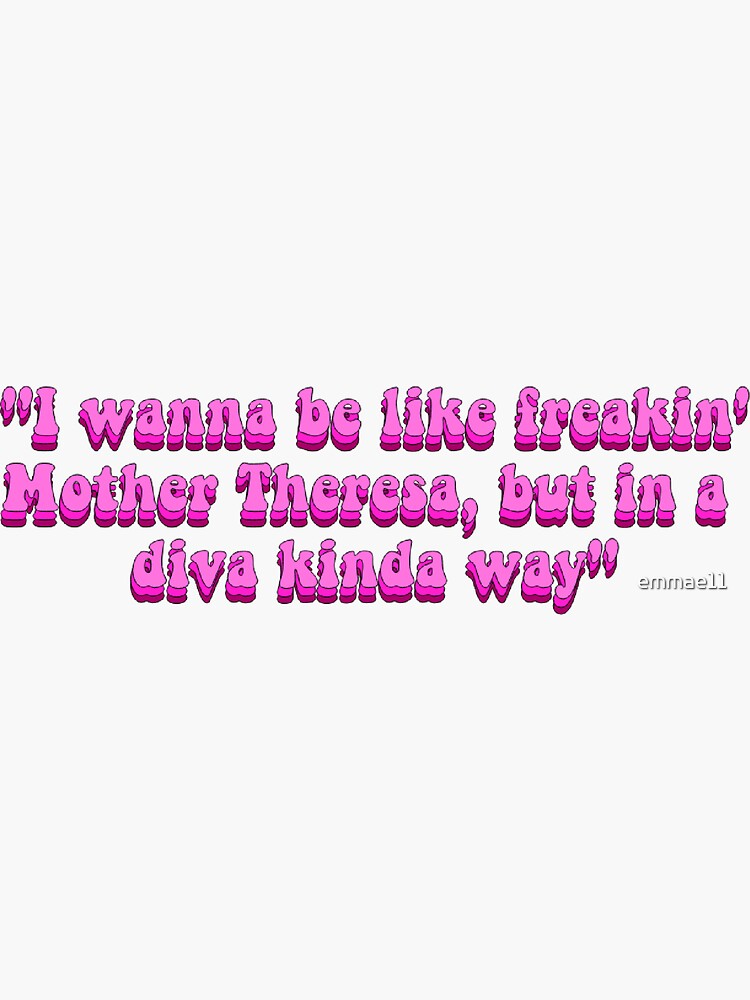 "ANTM Dominique diva quote" Sticker for Sale by emmae11 | Redbubble