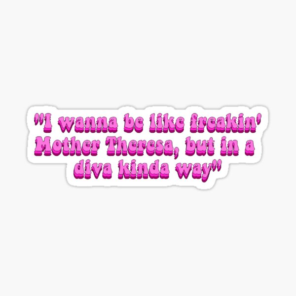 "ANTM Dominique diva quote" Sticker for Sale by emmae11 | Redbubble