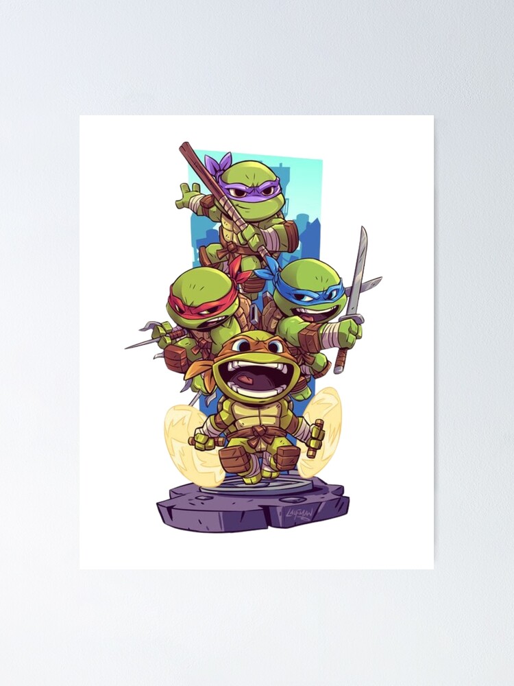 "TMNT-Teenage mutant ninja Turtles Essential" Poster for Sale by BORHIM ...