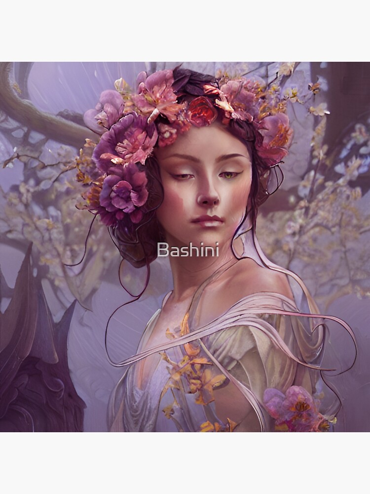 "Quince tree" Sticker for Sale by Bashini | Redbubble