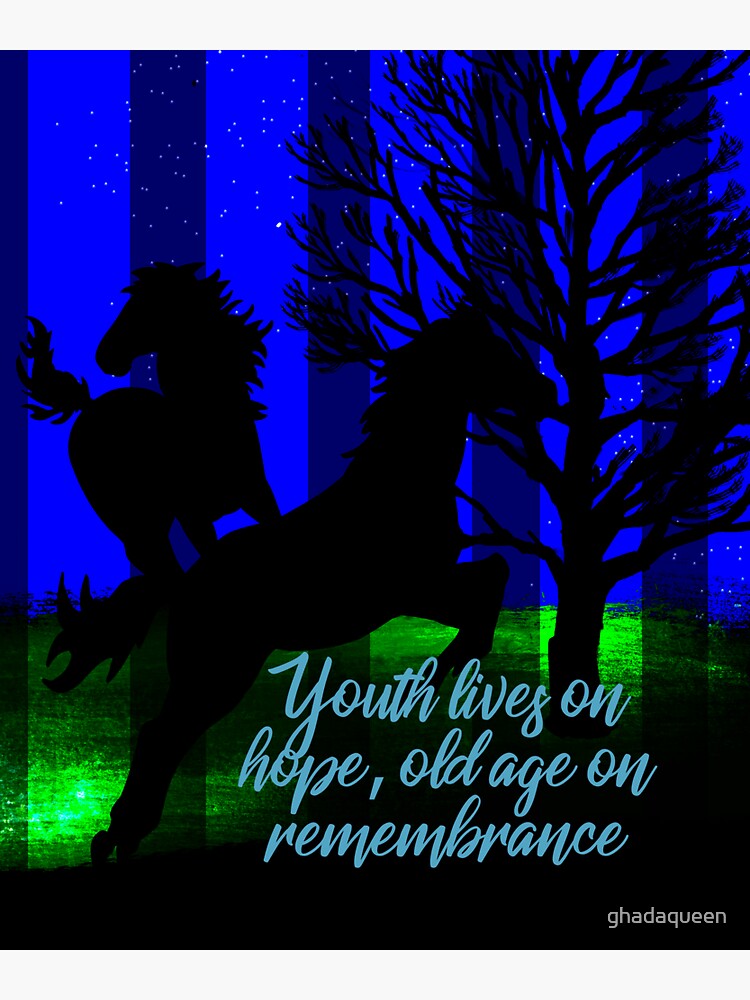 "youth and old age " Sticker for Sale by ghadaqueen | Redbubble