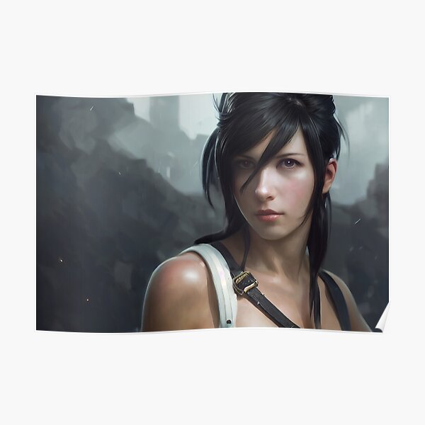 "Tifa Lockhart" Poster for Sale by NianderQuinn | Redbubble