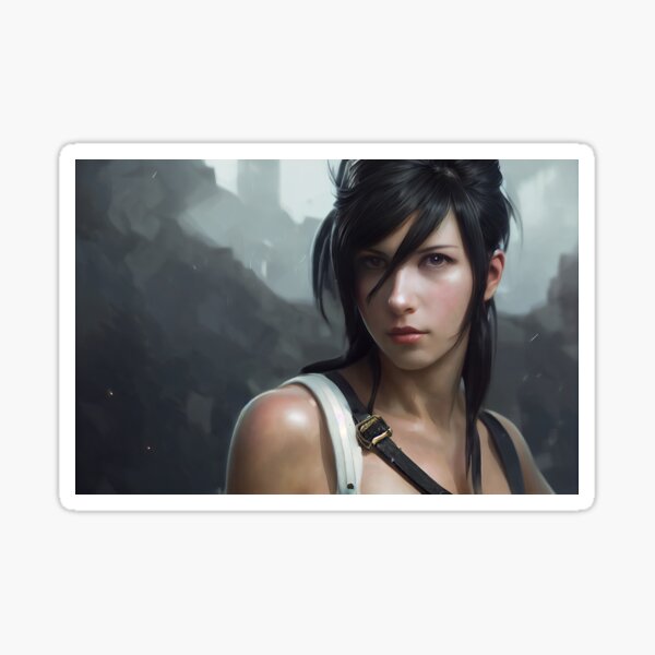 "Tifa Lockhart" Sticker for Sale by NianderQuinn | Redbubble