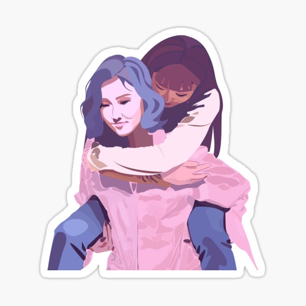 "Mamamoo Hwasa x Wheein" Sticker for Sale by AsteriaMay | Redbubble