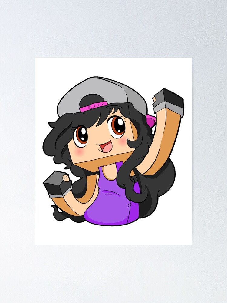 "Aphmau" Poster for Sale by MatildaMenina | Redbubble