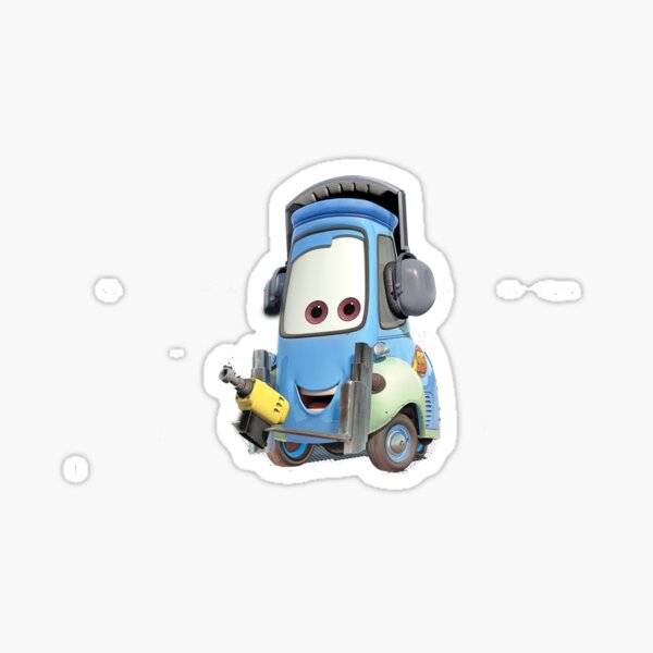 "Guido Cars" Sticker for Sale by AviToys | Redbubble