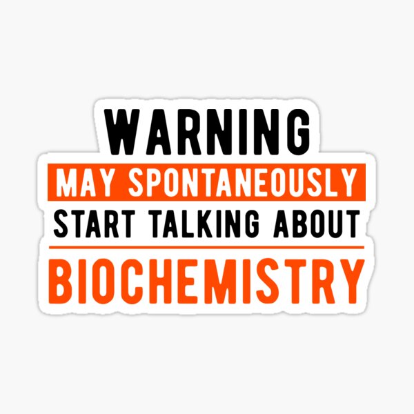 "Biochemist Love Biochemistry" Sticker for Sale by NestaReign | Redbubble